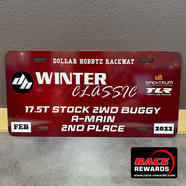 Sublimated License Plates - Custom Printed, Designed