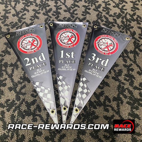 Vinyl Racing Pennants | Vinyl Racing Awards | Race Rewards