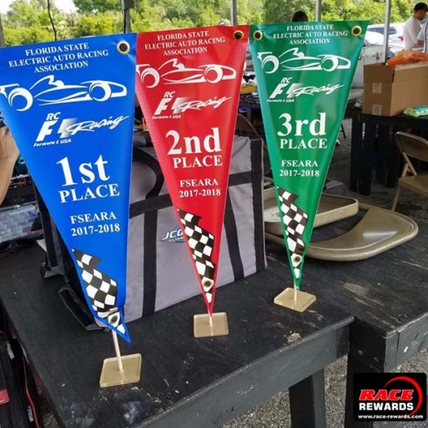 Vinyl Racing Pennants | Vinyl Racing Awards | Race Rewards