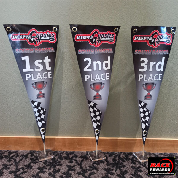 Vinyl Racing Pennants | Vinyl Racing Awards | Race Rewards