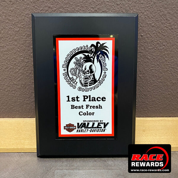 Trophies - Sublimated Plaque Samples