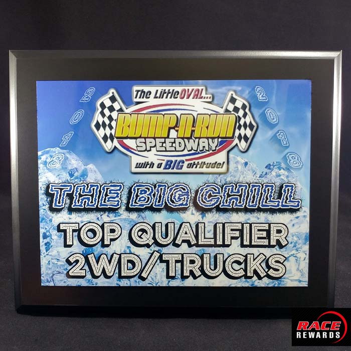 Trophies - Sublimated Plaque Samples | Race Rewards