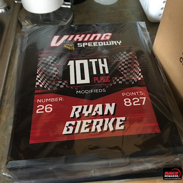Trophies - Sublimated Plaque Samples | Race Rewards