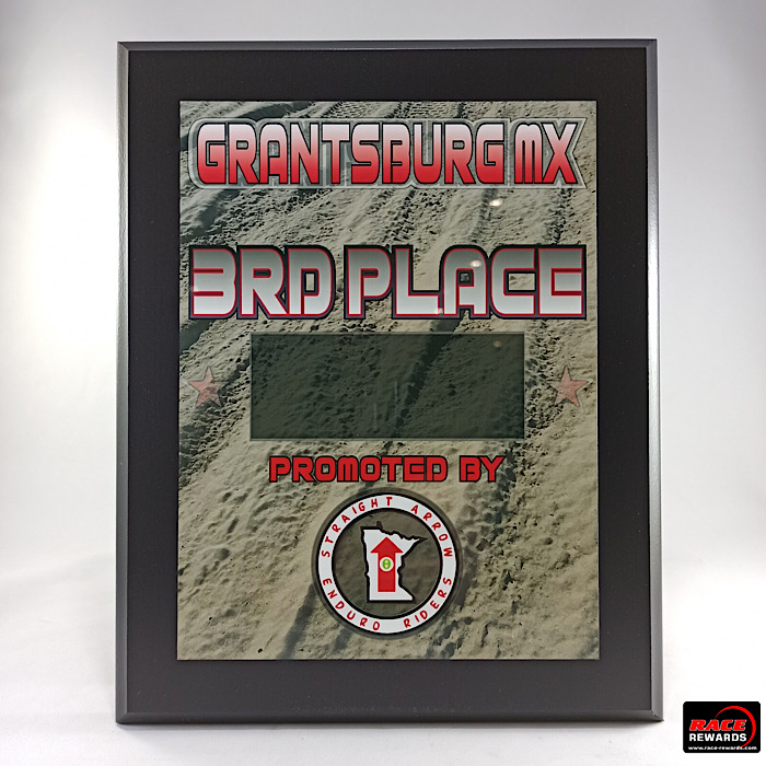 Trophies - Sublimated Plaque Samples | Race Rewards