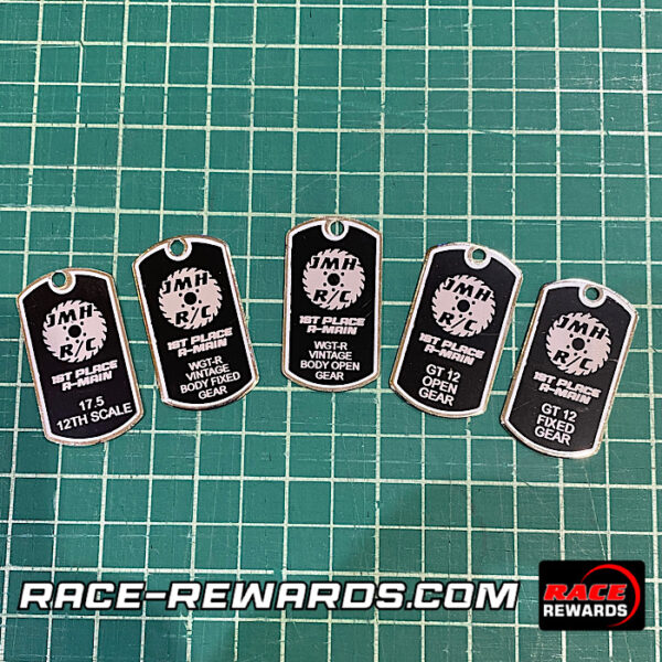 2" Laserable Dog Tags - Race Rewards