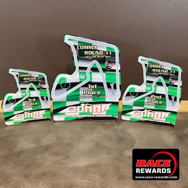 Acrylic Racing Trophies & Medals For Sale | Race Rewards